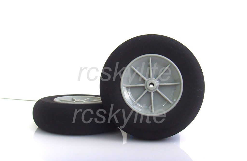 85mm RC Sponge Wheel for Rough Surface - 3-Pack - RCSkyLite