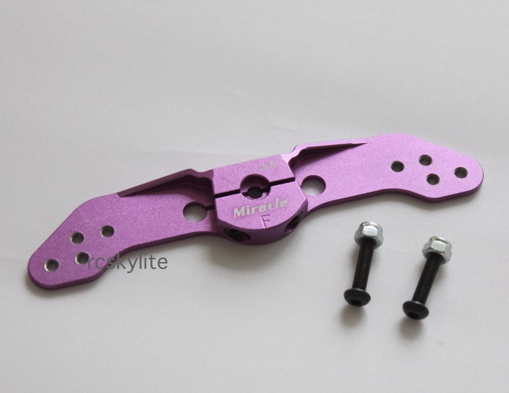 Miracle Heavy Duty Servo Full Arm 3.5" Ø 3mm Anodized CNC 6061 Aluminum ...