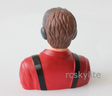 1/6 Scale 50cc RC Model Airplane Civilian Pilot Figure - RCSkyLite