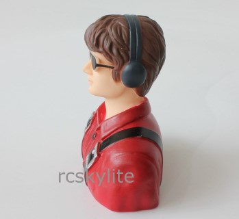 1/6 Scale 50cc RC Model Airplane Civilian Pilot Figure - RCSkyLite