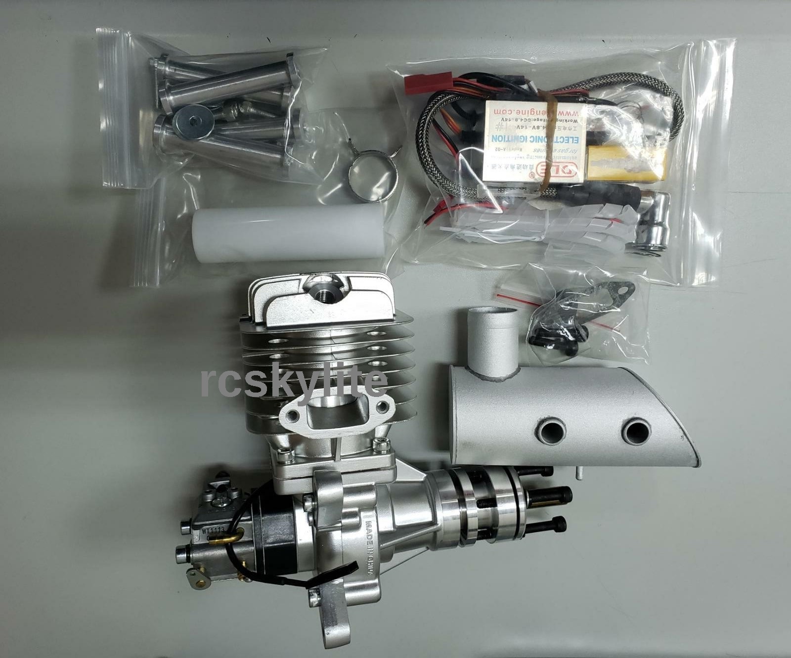 DLE55 55cc Professional 2-Stroke Gasoline Engine for RC Planes - RCSkyLite
