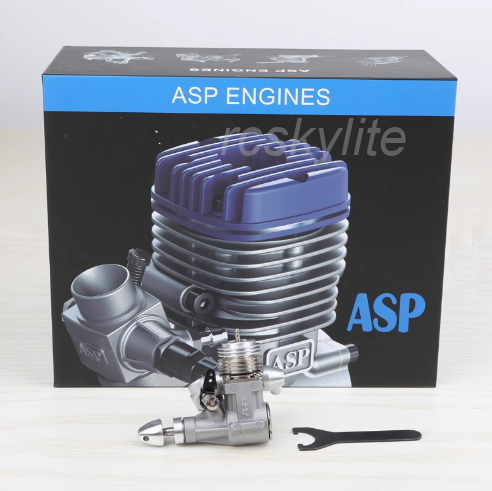 ASP AP06A 0.99CC Two-Stroke Single-Cylinder Nitro Engine for RC ...