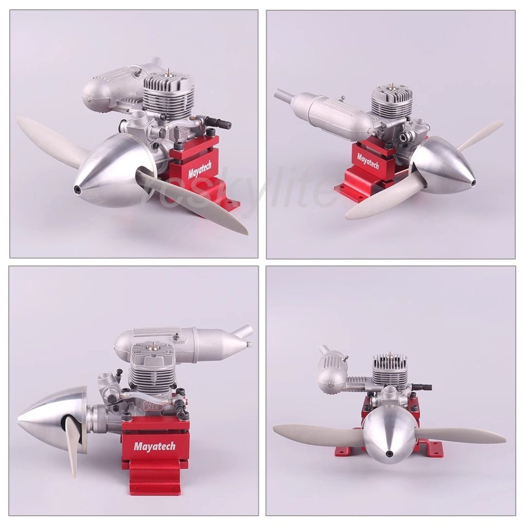High-Performance ASP S46A S46AII Glow Fuel Methanol Engine for 46-Class ...