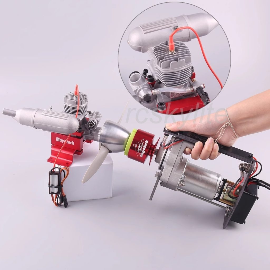 High-Performance ASP S46A S46AII Glow Fuel Methanol Engine for 46-Class ...