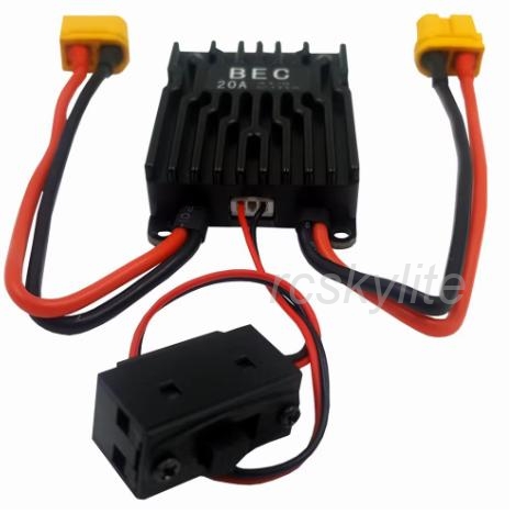 Rccskj High Current Linear Regulator BEC UBEC Switch for 3D Aircraft ...