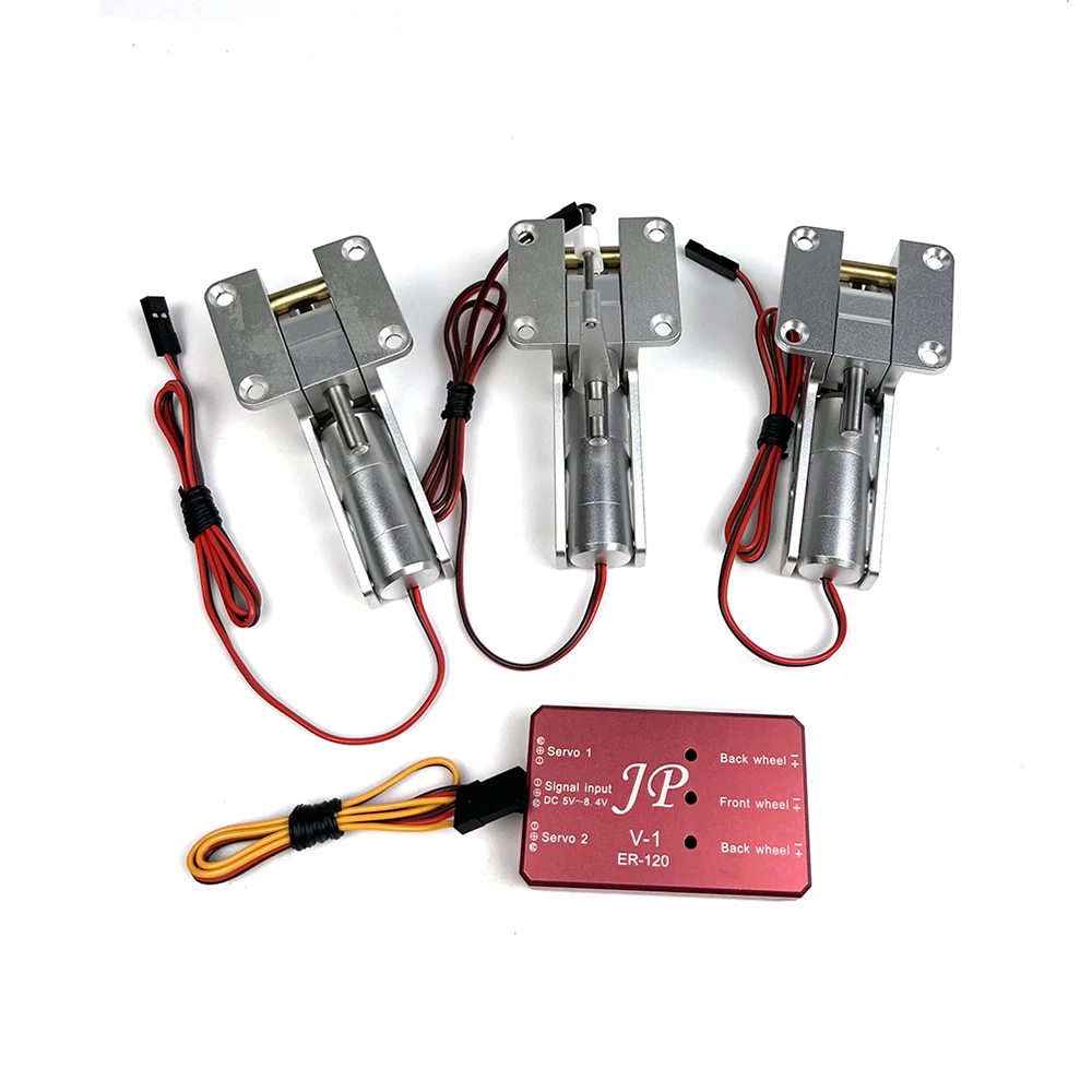 JP Hobby ER-005 Alloy Electric Retract Main Nose Landing Gear with 5mm ...