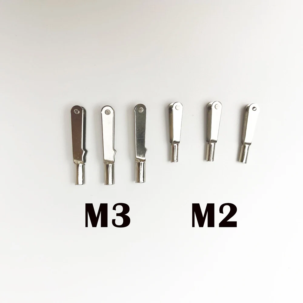 M2/M3 Metal Clevis Chuck Pull Rod Connector Clamp Horn Alloy Screw ...
